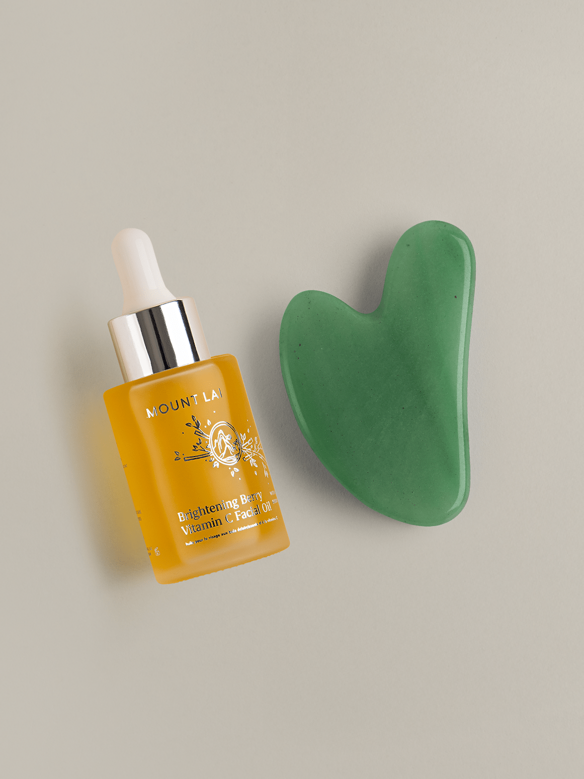 RADIANT RITUAL: Jade Gua Sha + Brightening 30ml – Mount Lai