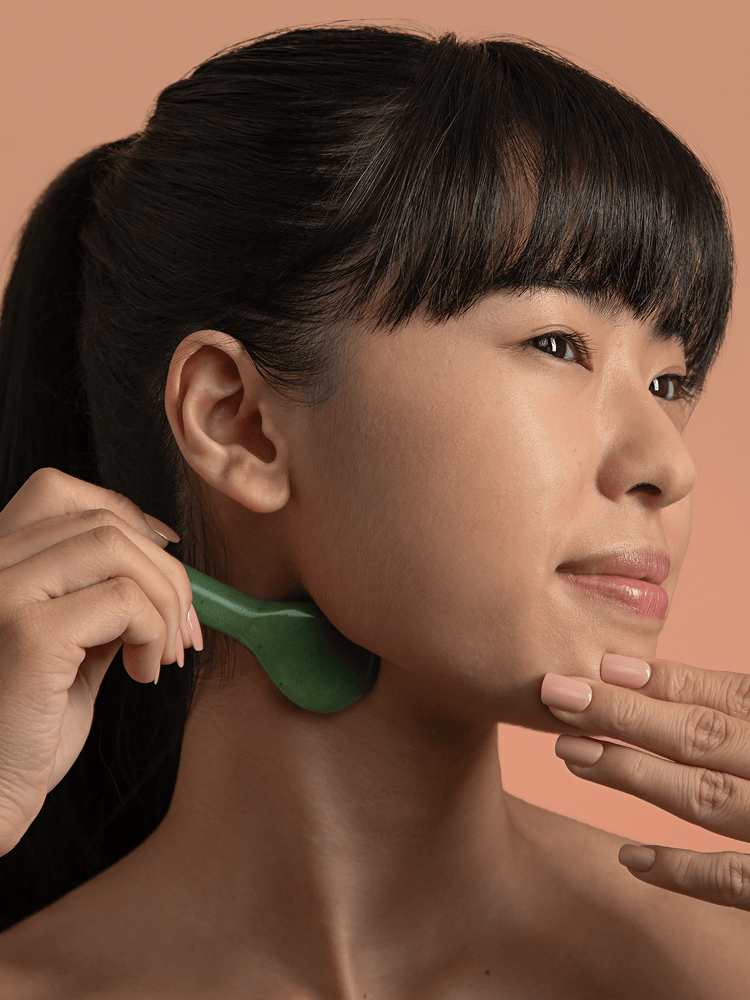 The Vitality Qi LED Gua Sha Device with Protective Pouch – Mount Lai